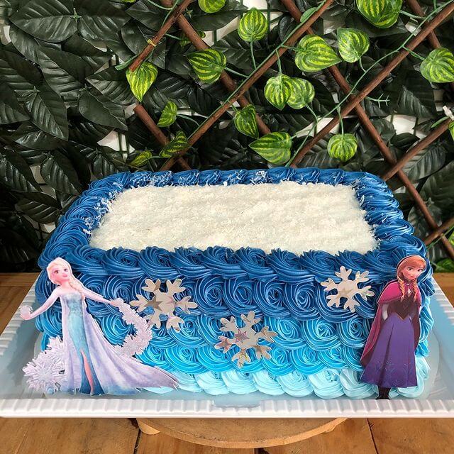 Bolo da Frozen: +55 inspirações para sua festa infantil