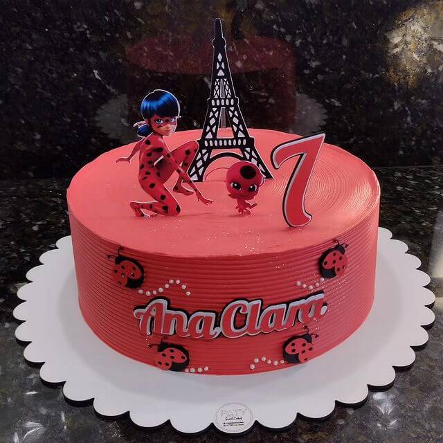 Bolo da Ladybug: as inspirações mais incríveis - Bolo Guaraná