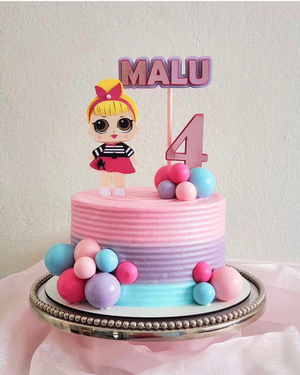 Bolo LOL surprise: 55 modelos para te inspirar - Bolo Guaraná