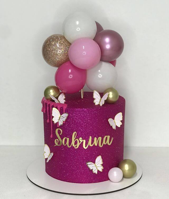 21 ideias de Bolo Rosa para todas as idades - Bolo Guaraná