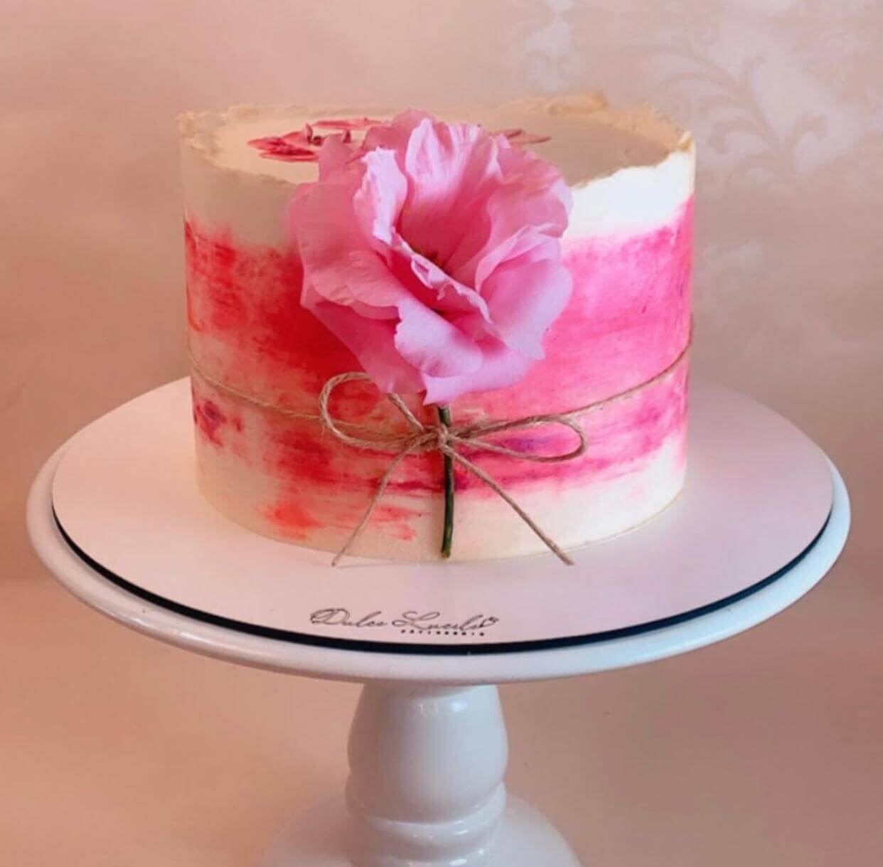 21 ideias de Bolo Rosa para todas as idades - Bolo Guaraná