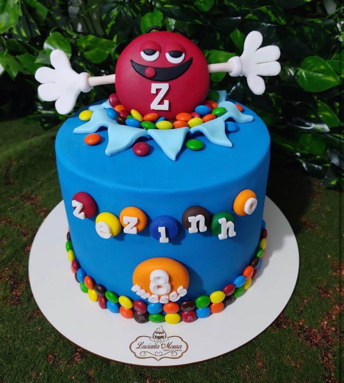 Bolo M&M’s: 9 fotos do melhor bolo de aniversário
