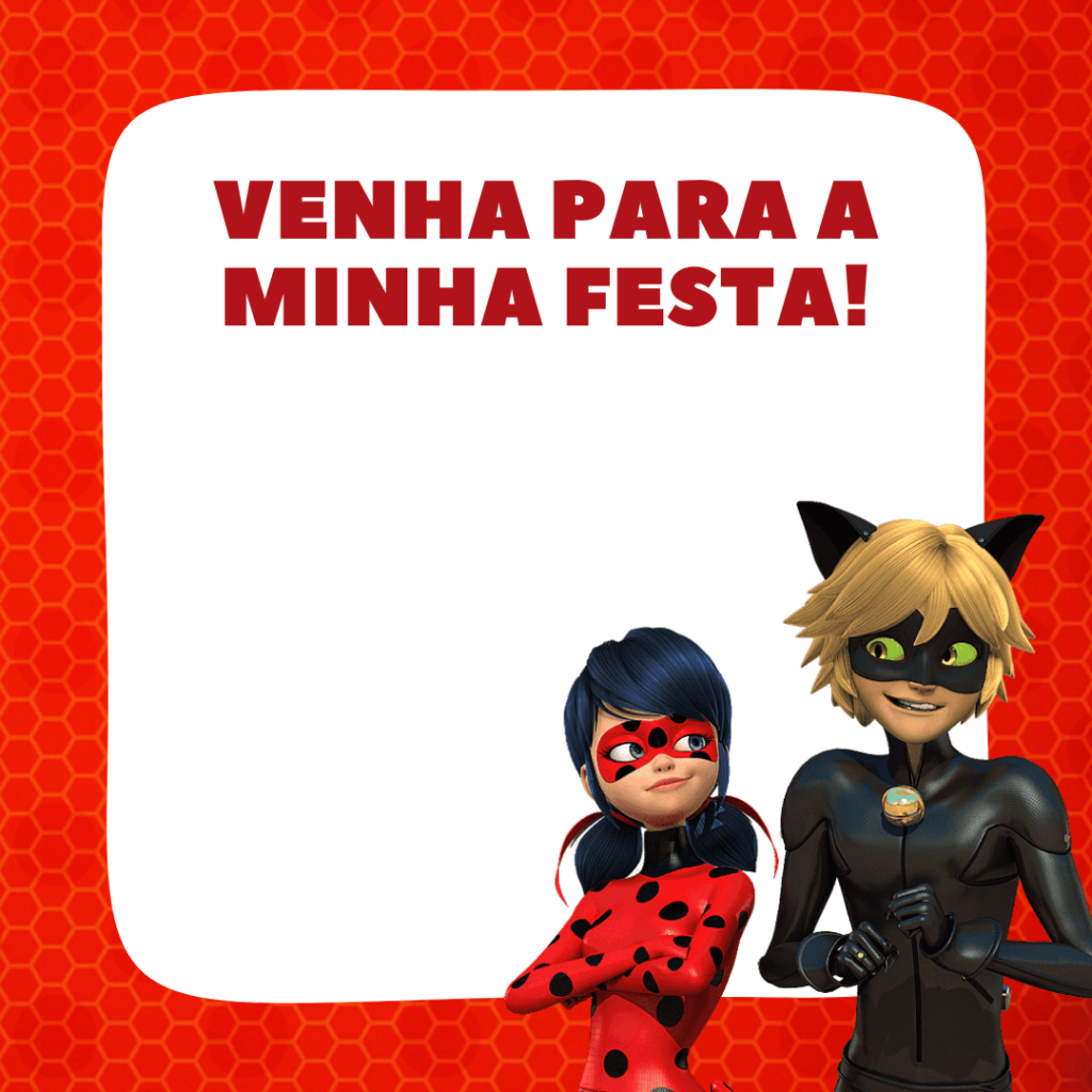 Convite Ladybug: 8 modelos incríveis para baixar e editar