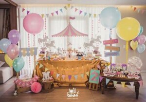 Festa Circo Rosa: ideias de decoração, bolo e lembrancinhas