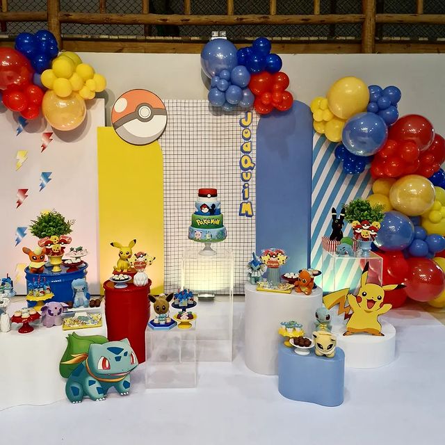 Festa Pokémon: 35+ dicas, ideias e inspirações - Bolo Guaraná