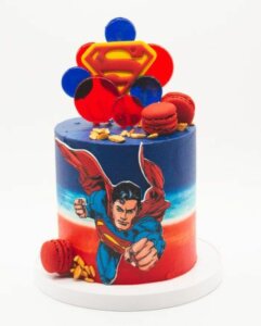 Festa Super Homem: dicas, inspirações e muito mais - Bolo Guaraná