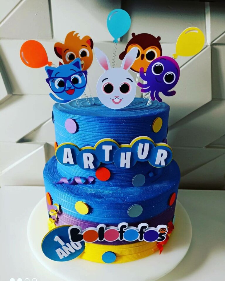 Bolo Bolofofos: +50 ideias e tutoriais para sua festa infantil