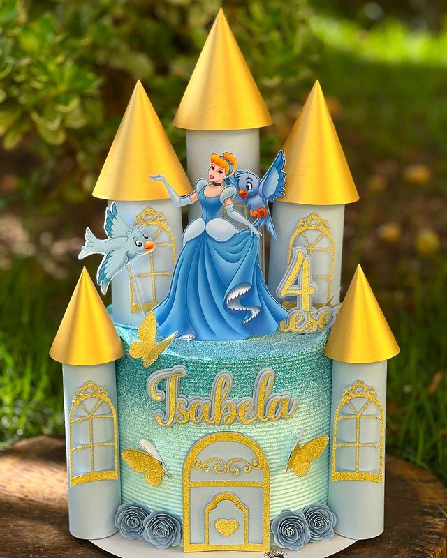 Bolo da Cinderela: +70 ideias lindas e cheias de charme