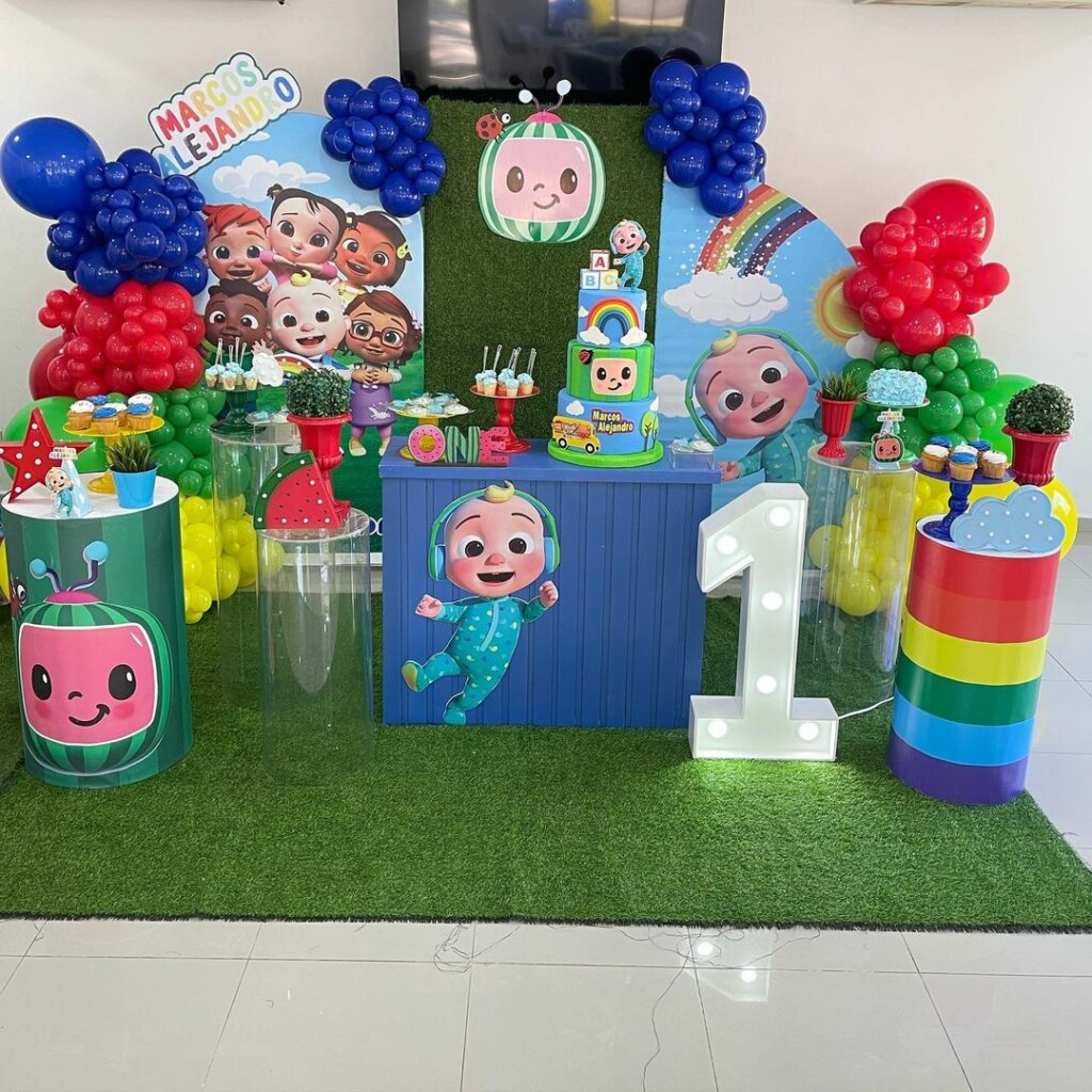 Festa Cocomelon: +30 ideias divertidas - Bolo Guaraná