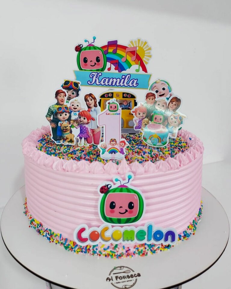 Festa Cocomelon: +30 ideias divertidas - Bolo Guaraná