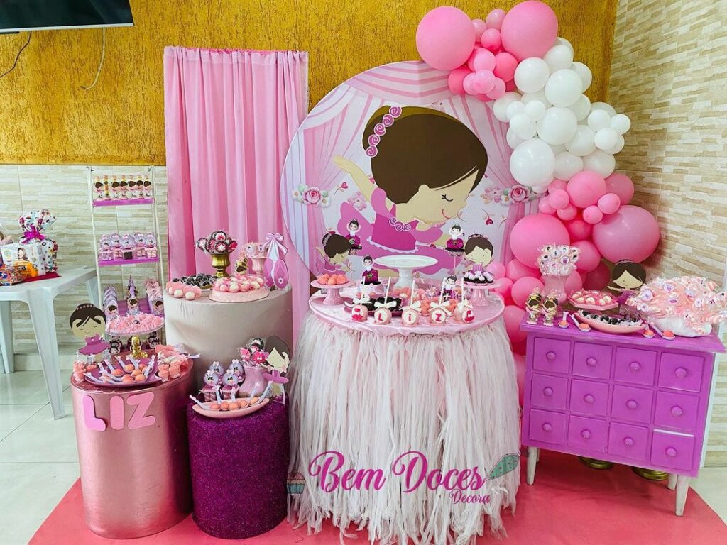 Festa de 1 ano Menina: como escolher o tema? - Bolo Guaraná