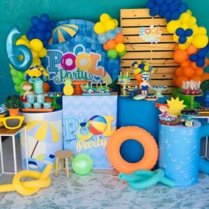 Pool Party menino: +25 ideias para o próximo verão - Bolo Guaraná