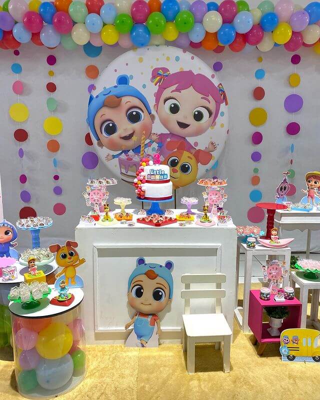 Festa Little Angel: sua decoração completa - Bolo Guaraná