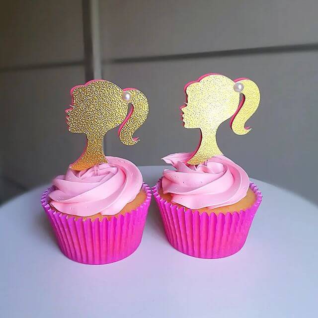 Cupcake da Barbie: 20 inspirações para a sua festa - Bolo Guaraná