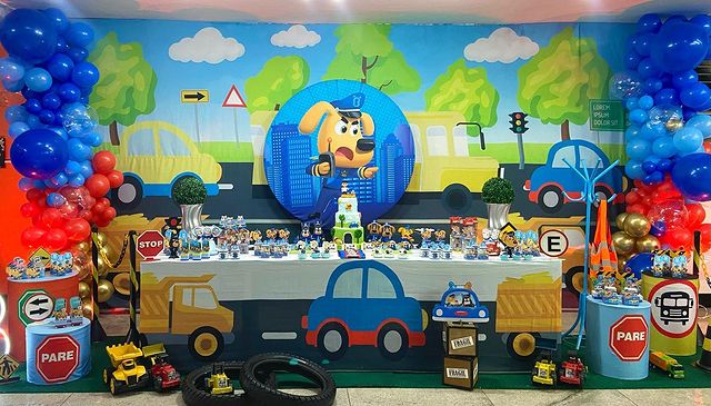 Detetive Labrador: ideias para uma festa completa - Bolo Guaraná