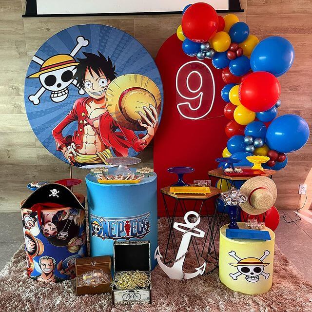 Decoração One Piece: +25 ideias e tutoriais - Bolo Guaraná