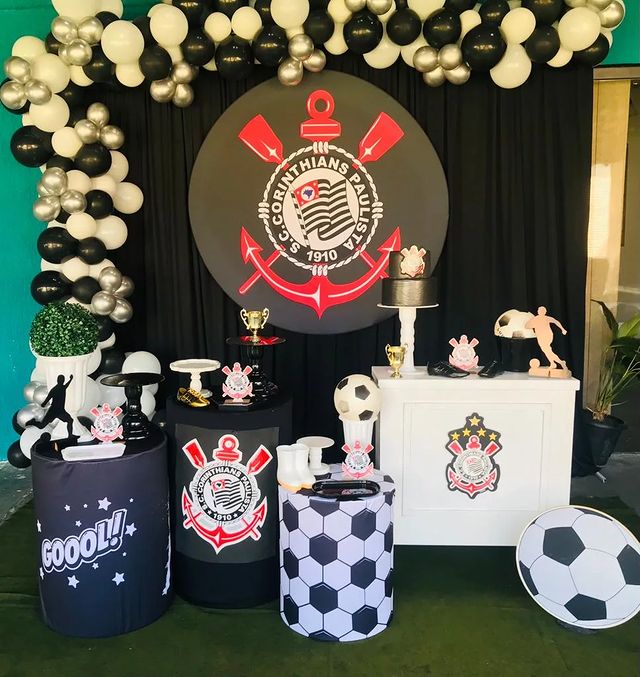 Decoração Festa do Corinthians: ideias para todas as idades!