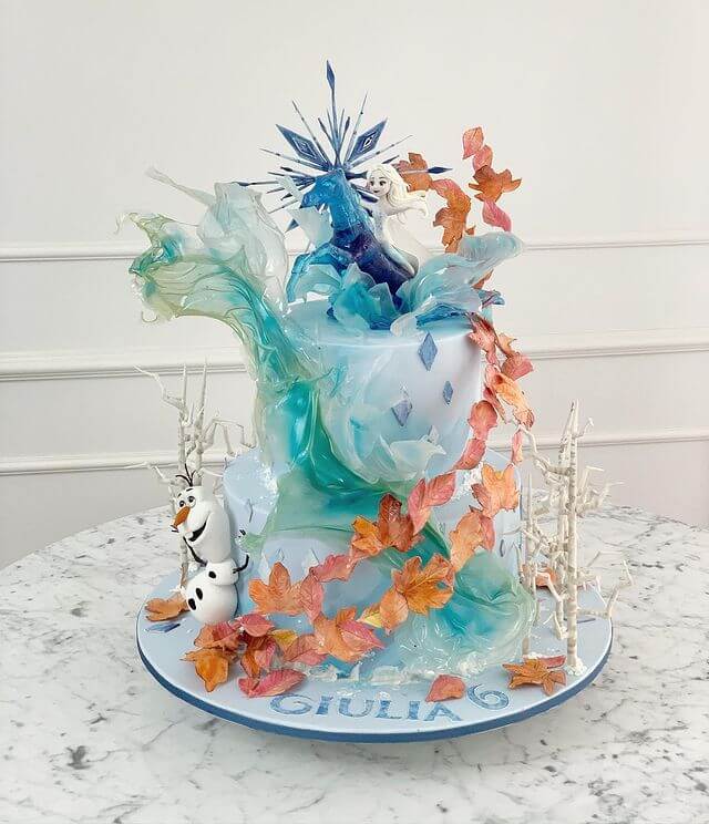 Bolo da Frozen: +55 inspirações para sua festa infantil