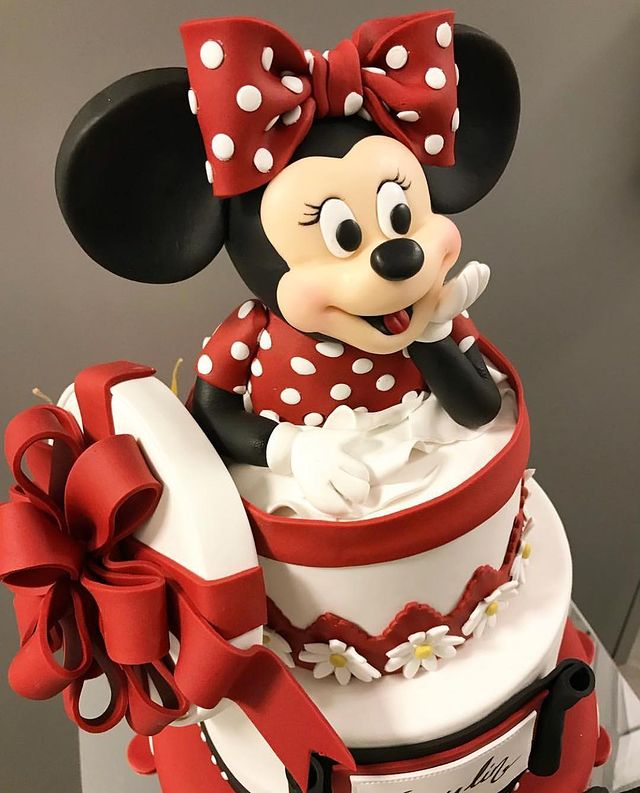 Bolo da Minnie: +50 ideias, dicas e tutoriais - Bolo Guaraná