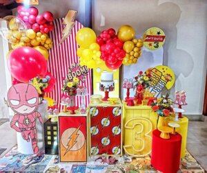 Decoração do Flash: +45 inspirações e tutoriais - Bolo Guaraná