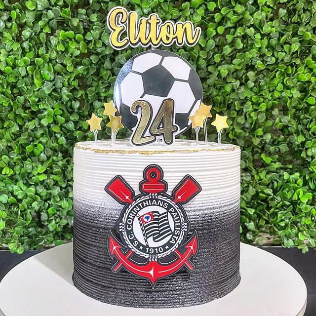 Bolo do Corinthians: +55 ideias e dicas para a festa do Timão