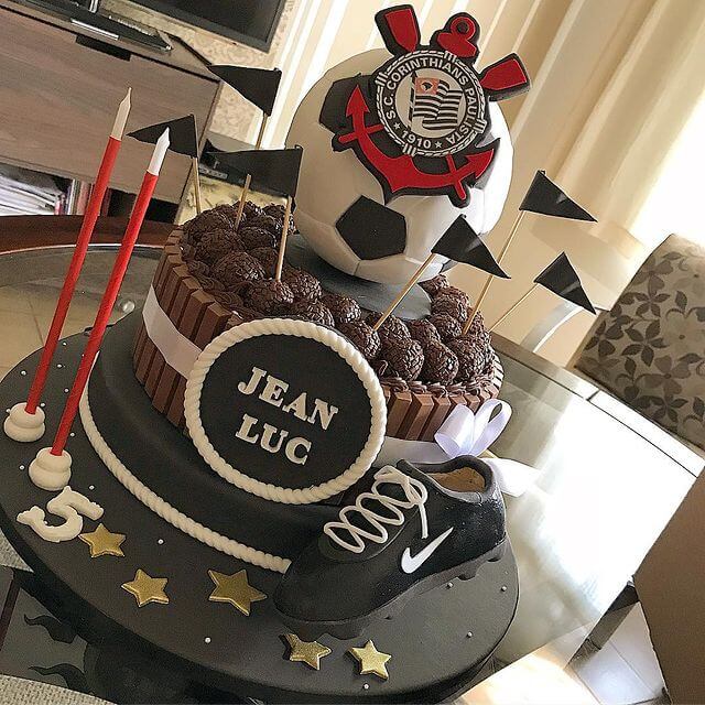 Bolo do Corinthians: +55 ideias e dicas para a festa do Timão