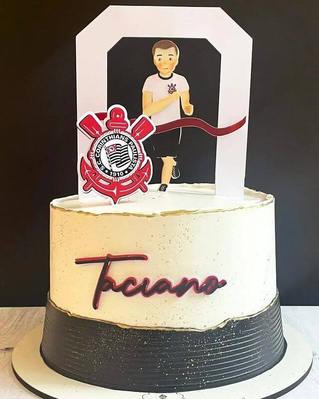 Bolo do Corinthians: +55 ideias e dicas para a festa do Timão