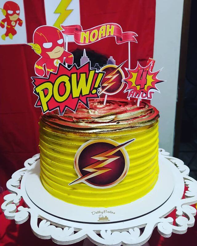 Bolo do Flash: as 55 ideias mais criativas da internet