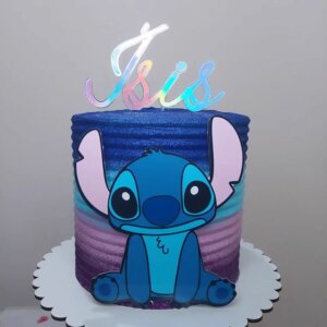 Bolo do Stitch: +70 ideias superfofas para sua festa - Bolo Guaraná