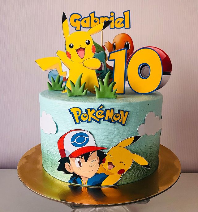 Bolo Pokémon: da pokebola ao chantilly, tudo para sua festa!