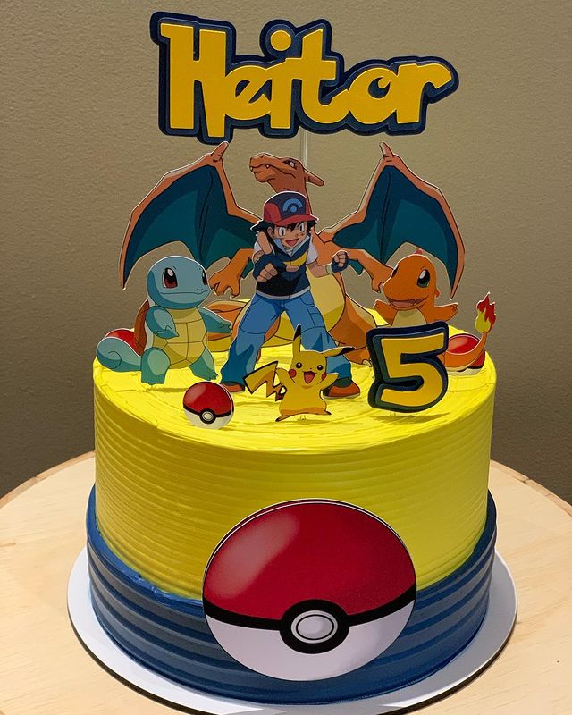 Bolo Pokémon: da pokebola ao chantilly, tudo para sua festa!