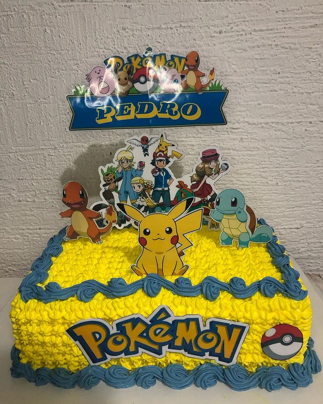 Bolo Pokémon: da pokebola ao chantilly, tudo para sua festa!