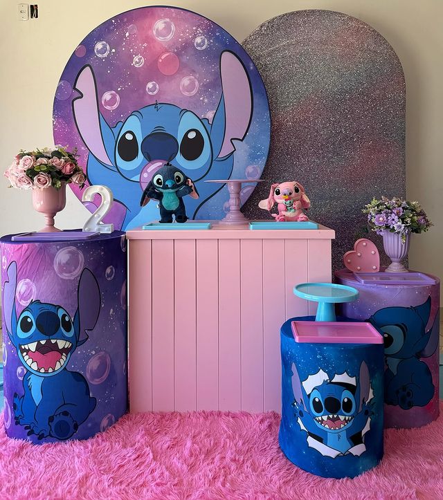 +130 ideias de Decoração do Stitch para festa infantil