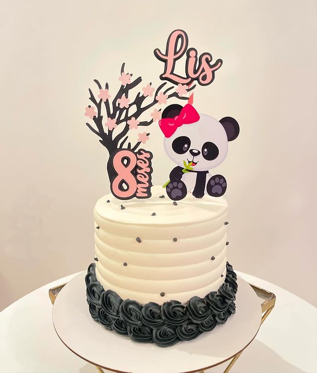 Bolo Panda: as 50 ideias mais fofas para todo tipo de festa