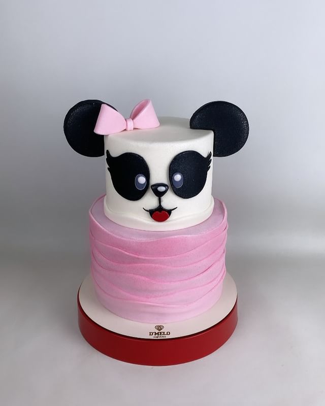 Bolo Panda: as 50 ideias mais fofas para todo tipo de festa