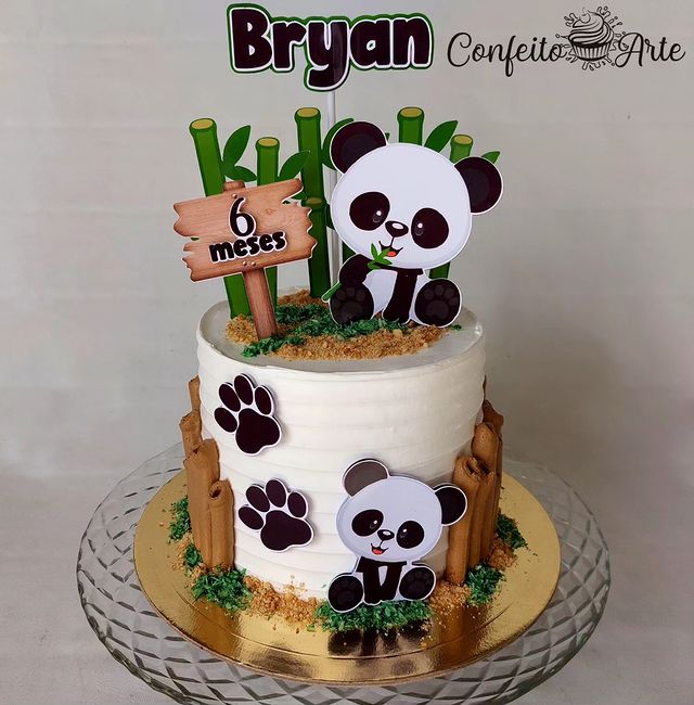 Bolo Panda: as 50 ideias mais fofas para todo tipo de festa