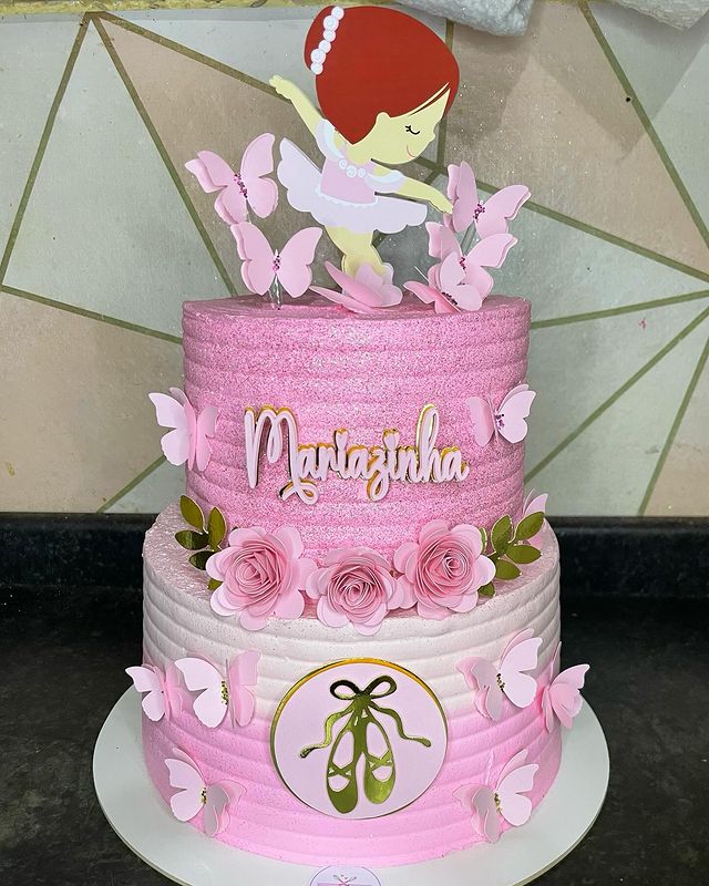 Bolo Bailarina 45 Dicas Ideias E Como Fazer