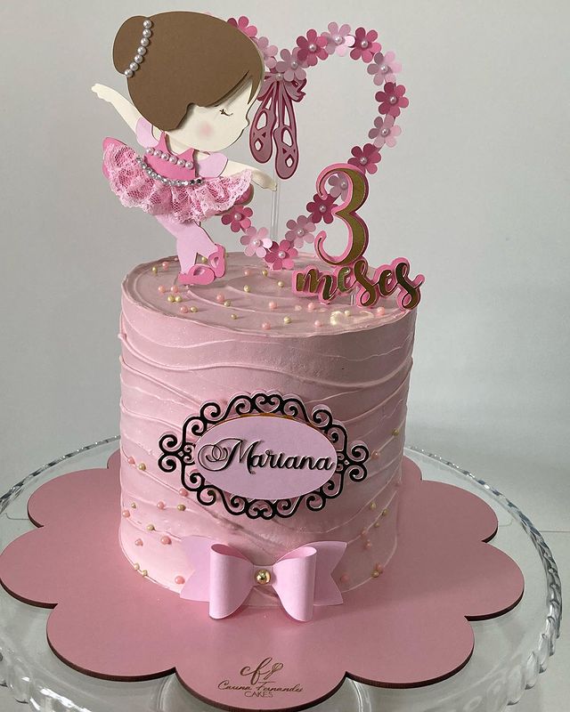 Bolo Bailarina 45 Dicas Ideias E Como Fazer