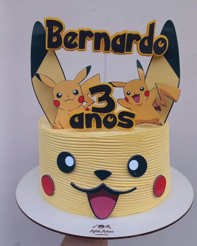 Bolo Pikachu: dicas, ideias e tutoriais para festa infantil