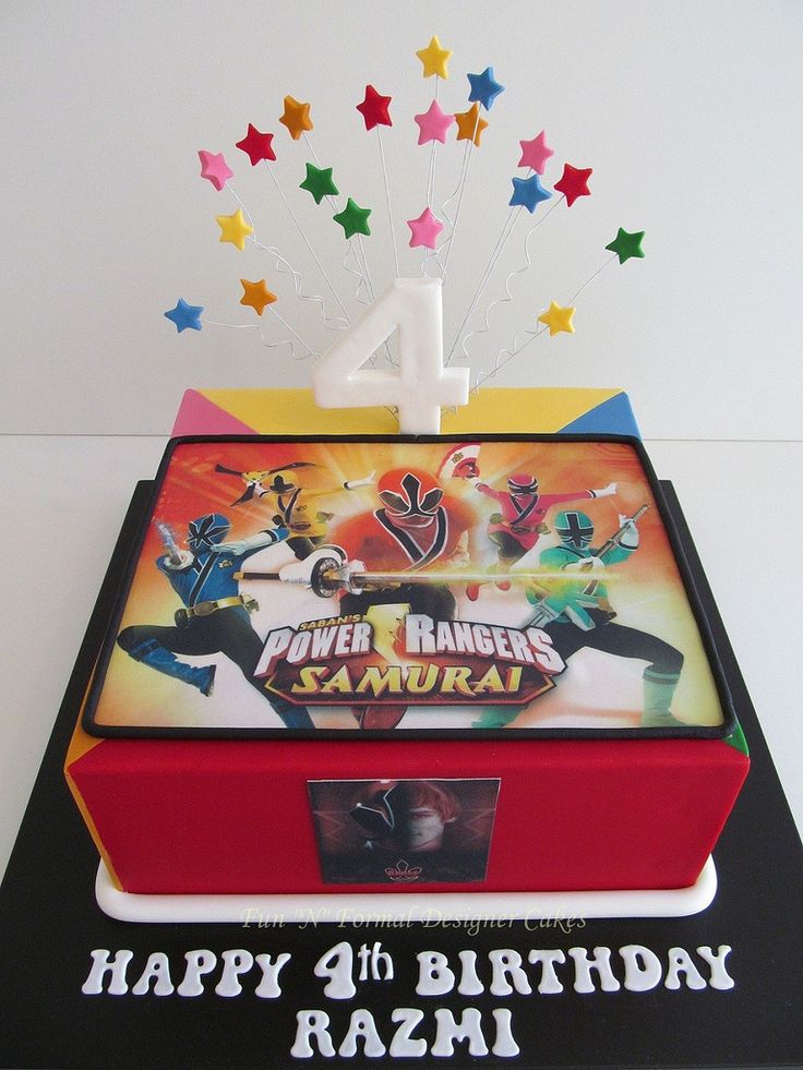 Bolo Power Rangers: +55 ideias para uma festa completa