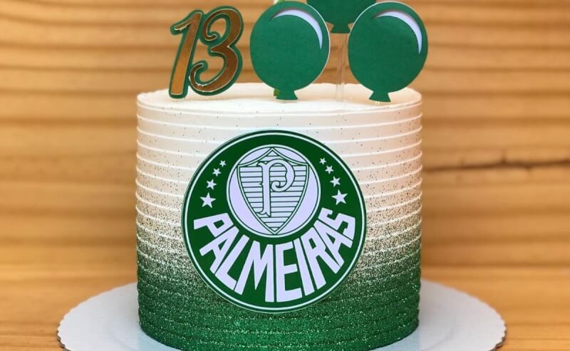 Bolo do Palmeiras: +50 ideias, dicas e mais - Bolo Guaraná