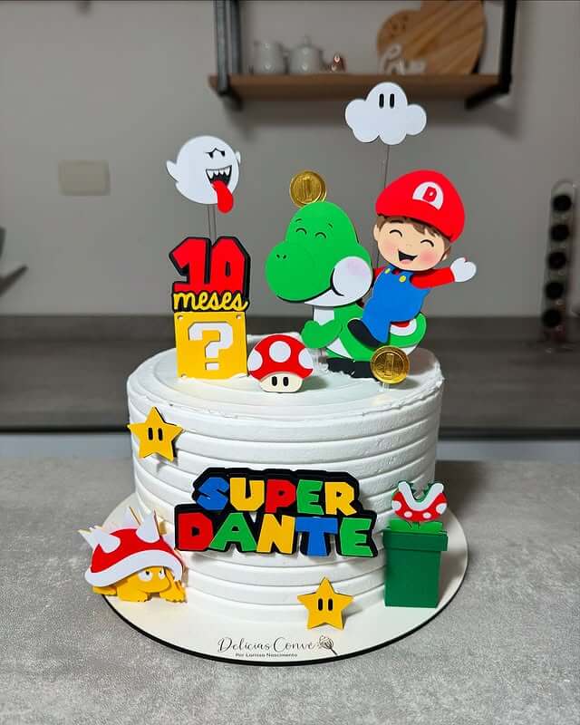 Bolo Super Mario: ideias e dicas para sua festa infantil