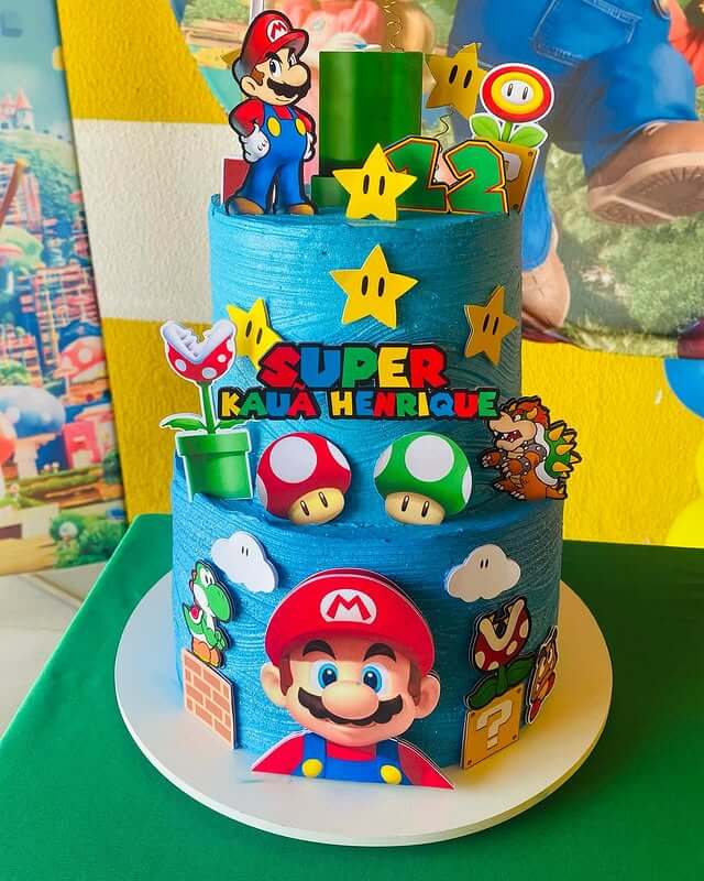 Bolo Super Mario: ideias e dicas para sua festa infantil
