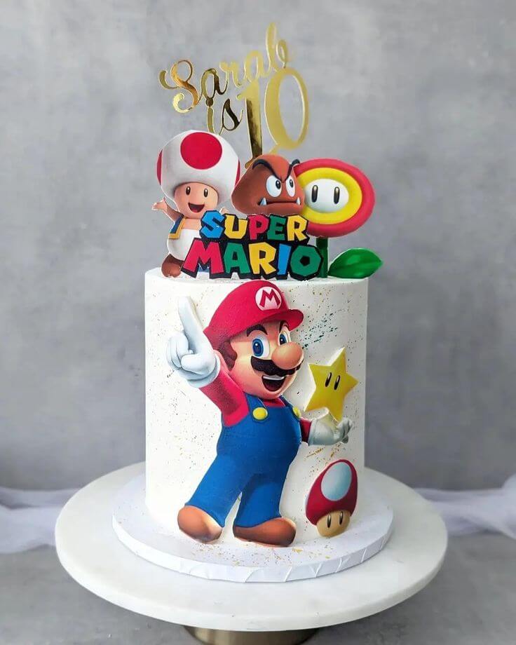 Bolo Super Mario: ideias e dicas para sua festa infantil