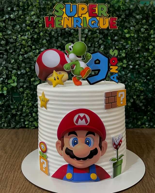 Bolo Super Mario: ideias e dicas para sua festa infantil