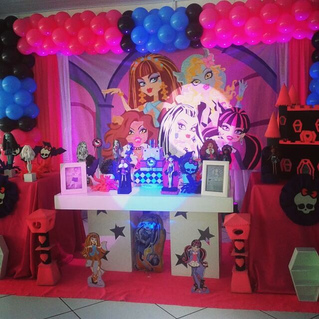 Decoração Monster High: Ideias Assustadoramente Incríveis
