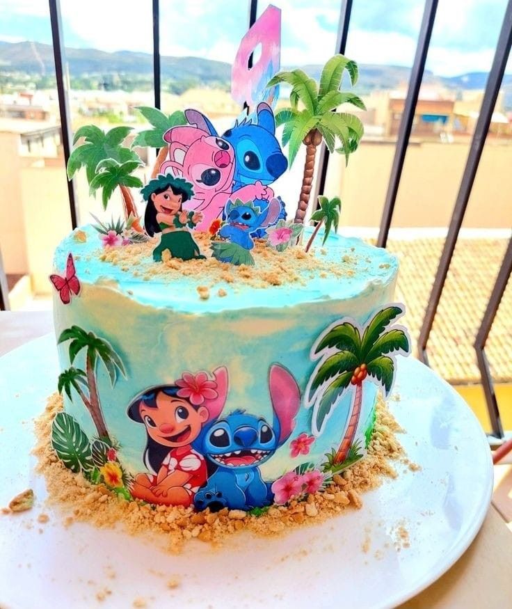 Bolo Lilo e Stitch: dicas e ideias para uma festa infantil completa