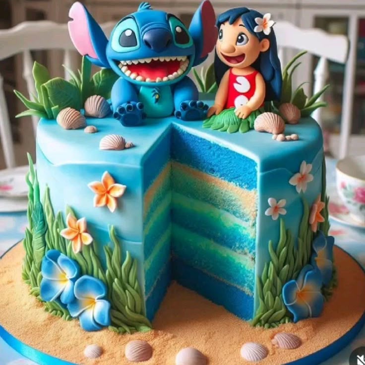 Bolo Lilo e Stitch: dicas e ideias para uma festa infantil completa