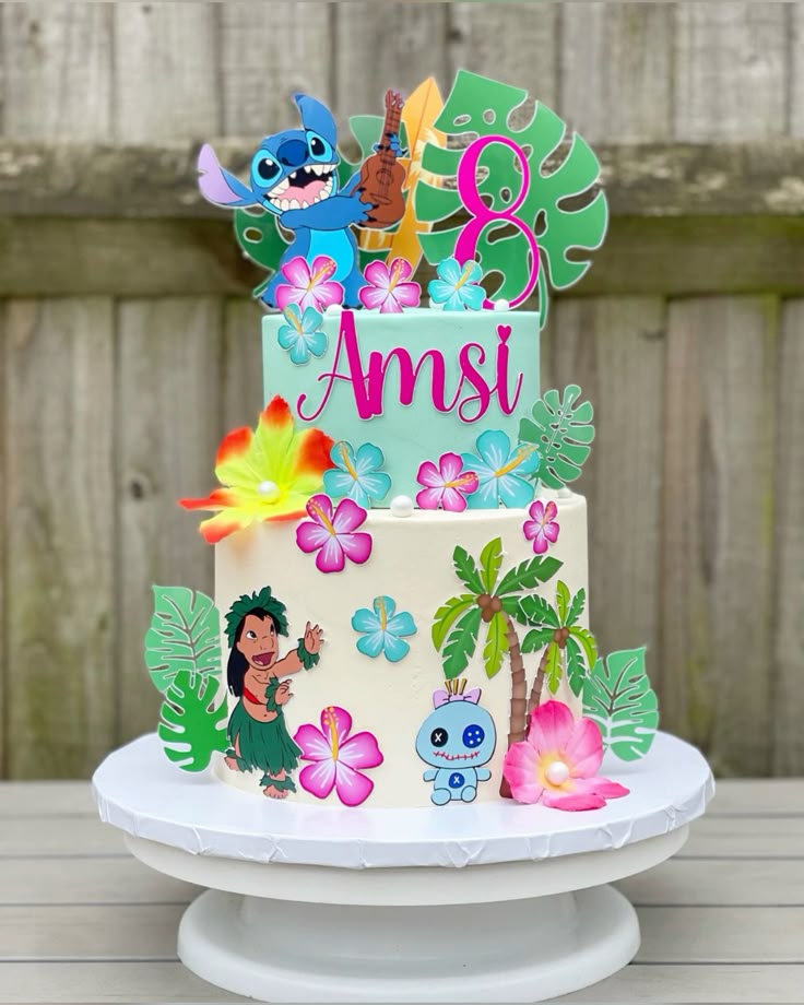 Bolo Lilo e Stitch: dicas e ideias para uma festa infantil completa