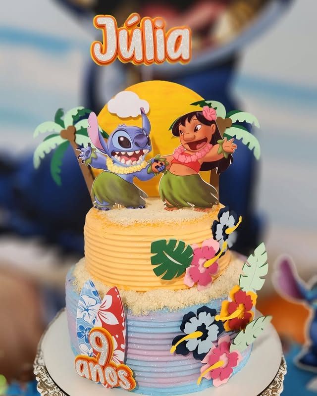 Bolo Lilo e Stitch: dicas e ideias para uma festa infantil completa